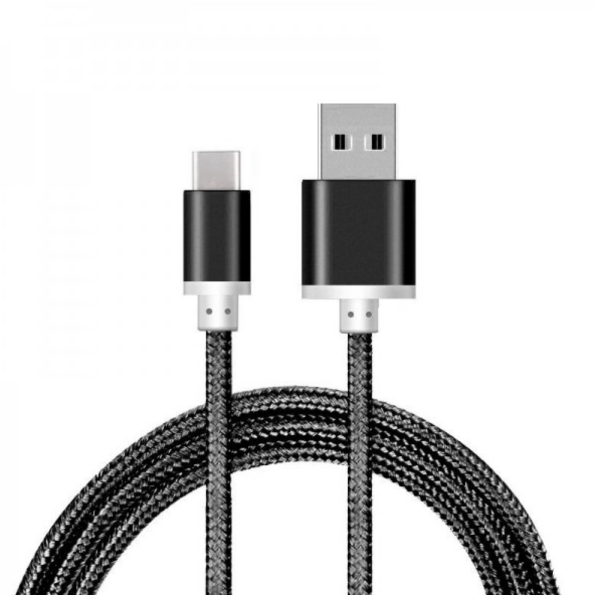 USB C Cable - Braided - 1 Meter – My Vape Store
